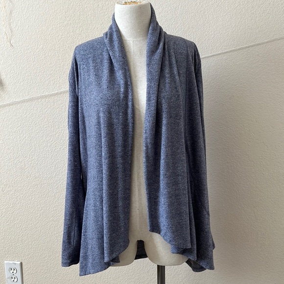 August Mist | Sweaters | August Mist Cardigan With Waterfall Front ...